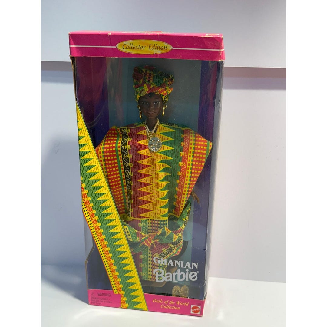 Ghanian Barbie Dolls of the World Ghana 1996 Mattel 15303 - Etsy