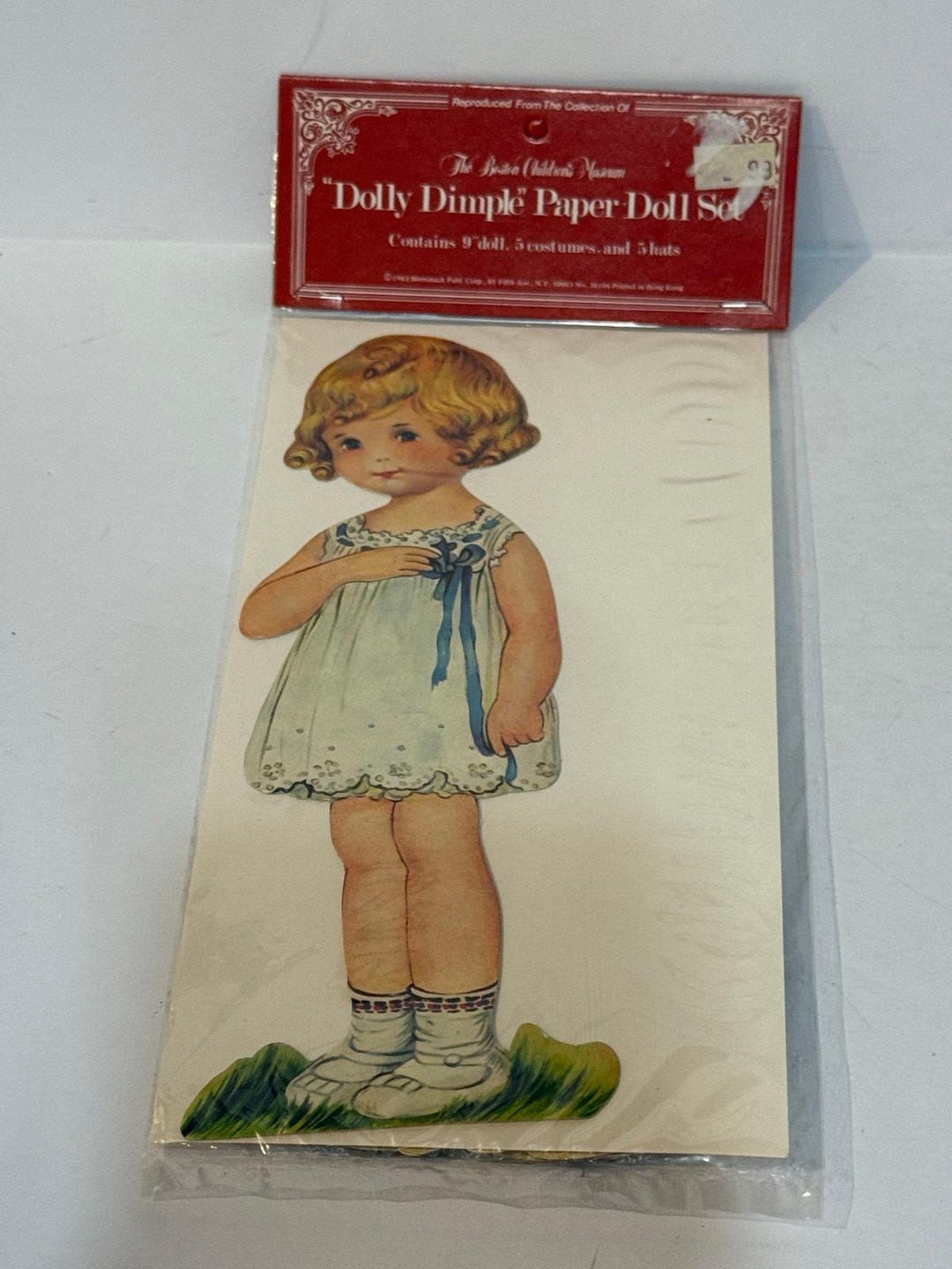 Vintage Dolly Dimple Paper Doll Set NOS 1983 - Etsy
