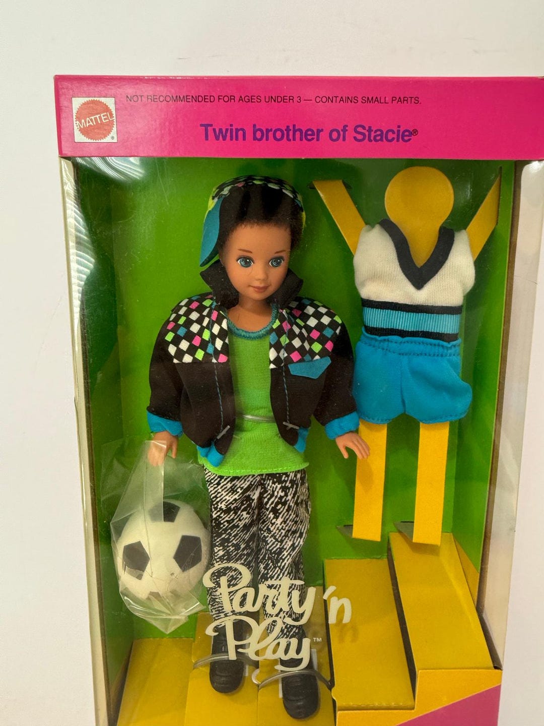 VINTAGE Barbie Party N Play Todd Doll Stacie's Twin 2 Fashions (1992 ...