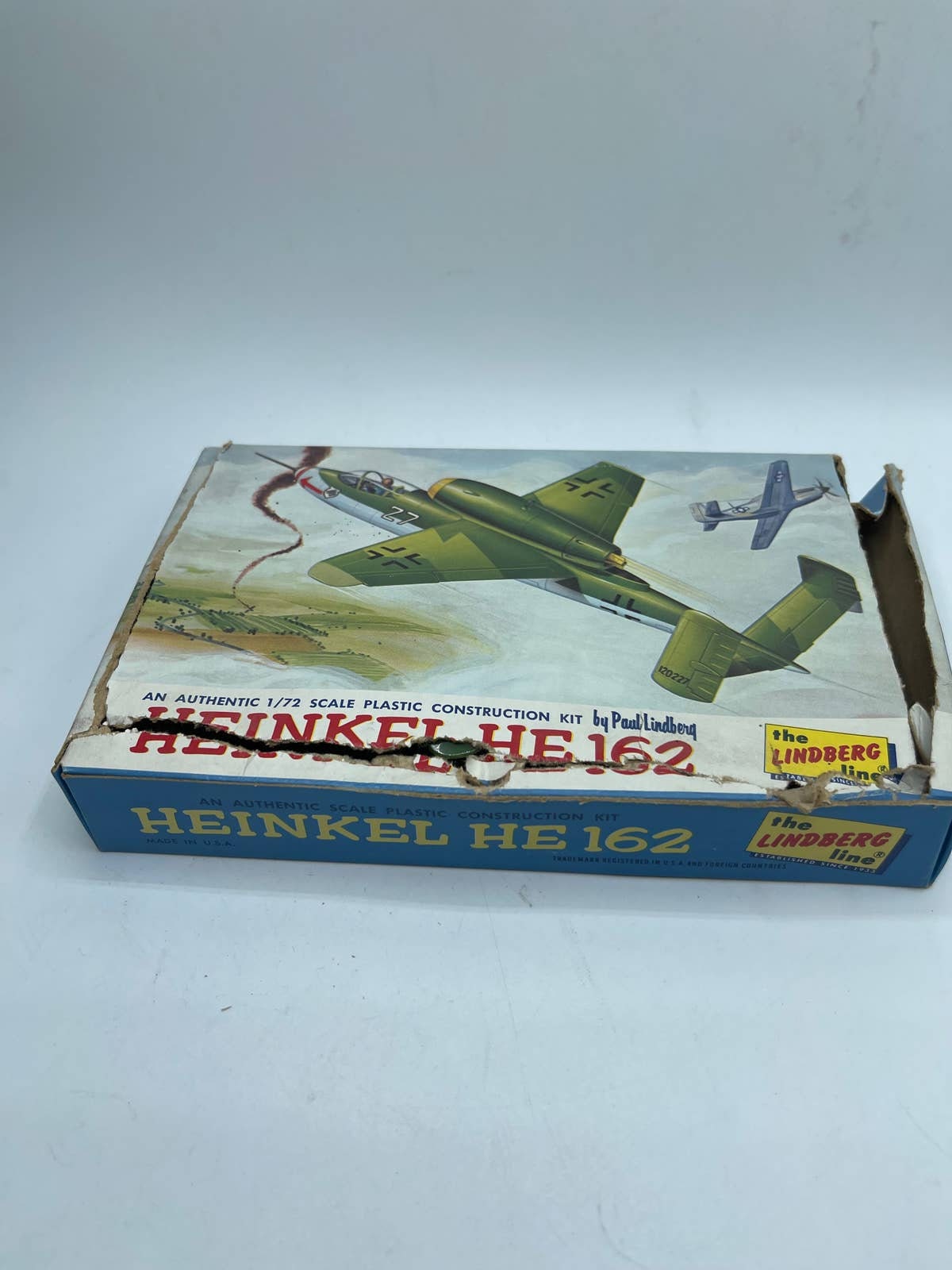 Heinkel HE162 Lindberg Line Model Kit - Etsy