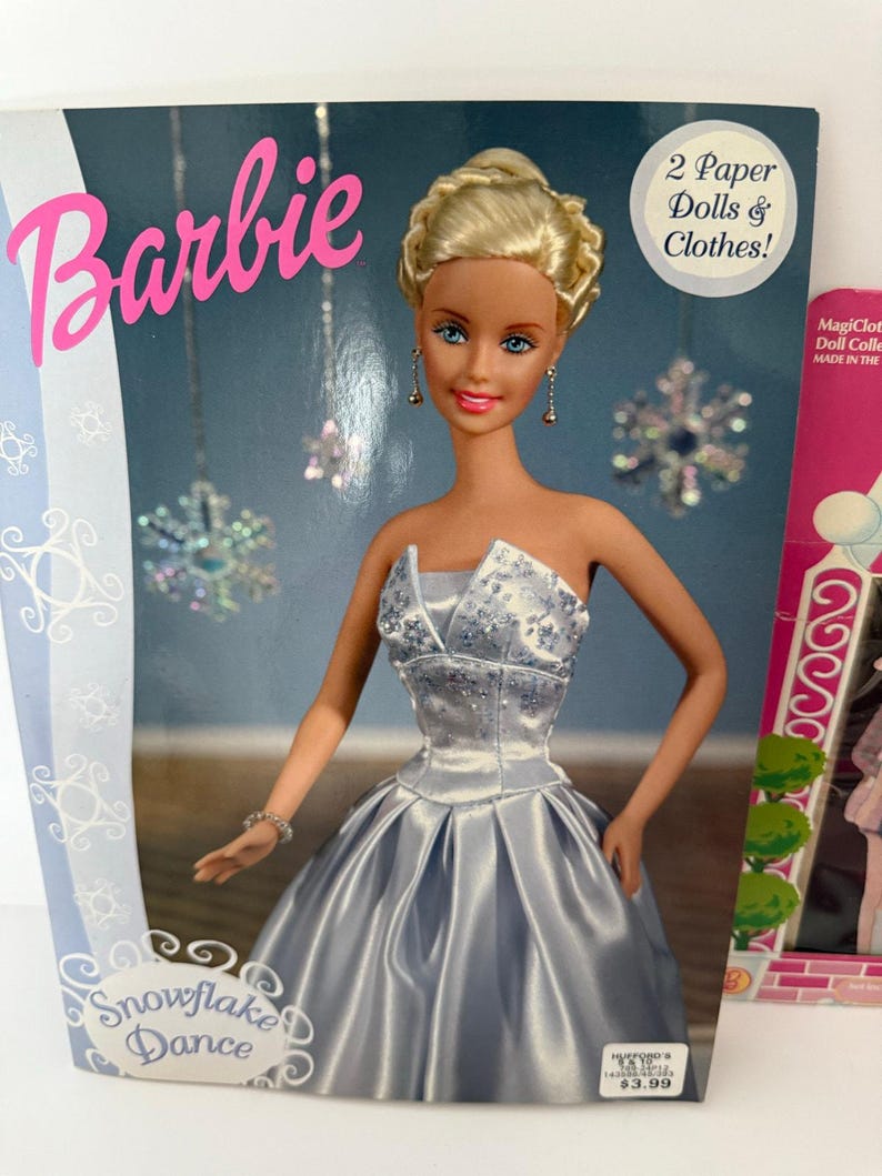 Barbie Paper Dolls Magnetic Dolls Magicloth Collection -lot of 3 - Etsy