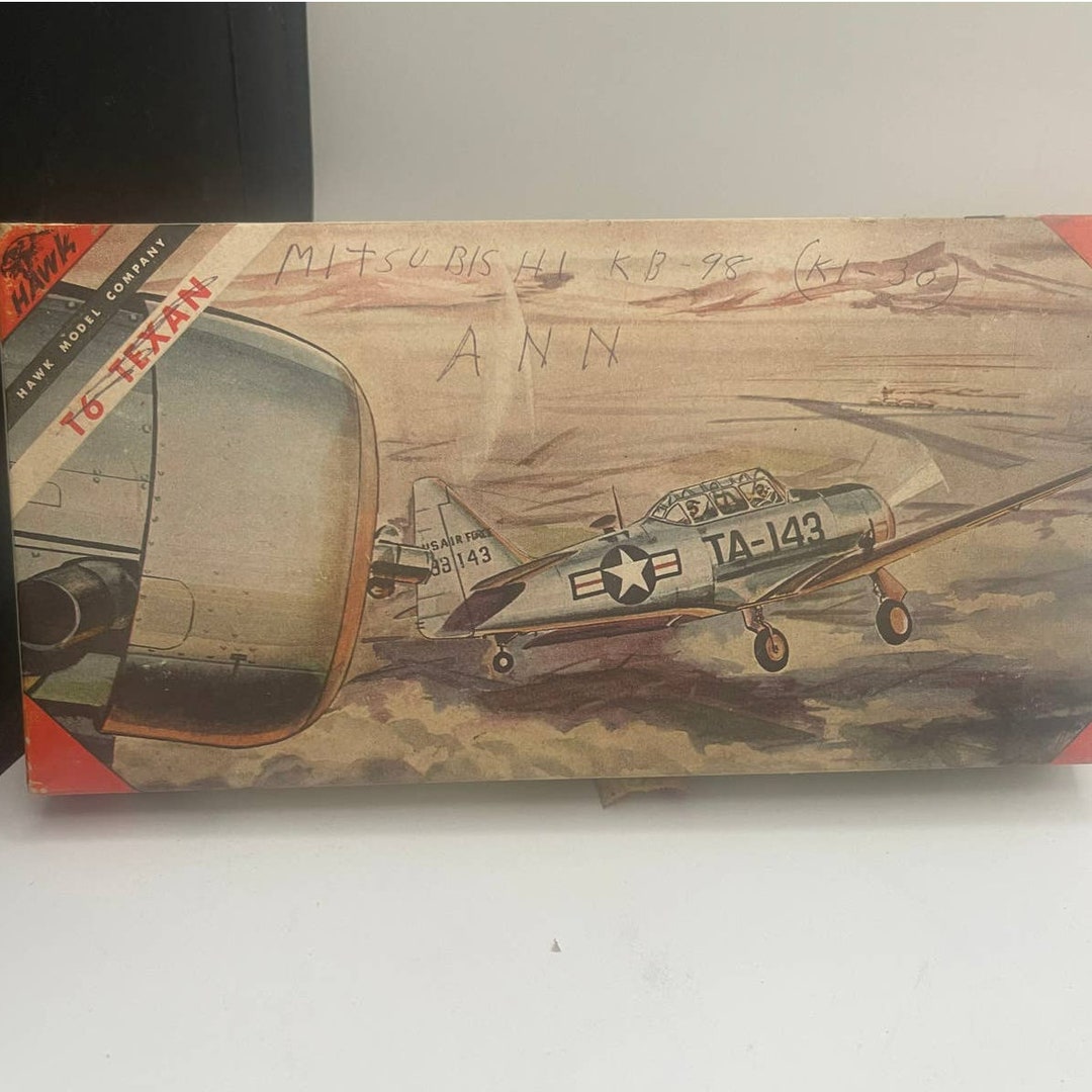 T-6 Texan Hawk Model Kit Open Box - Etsy