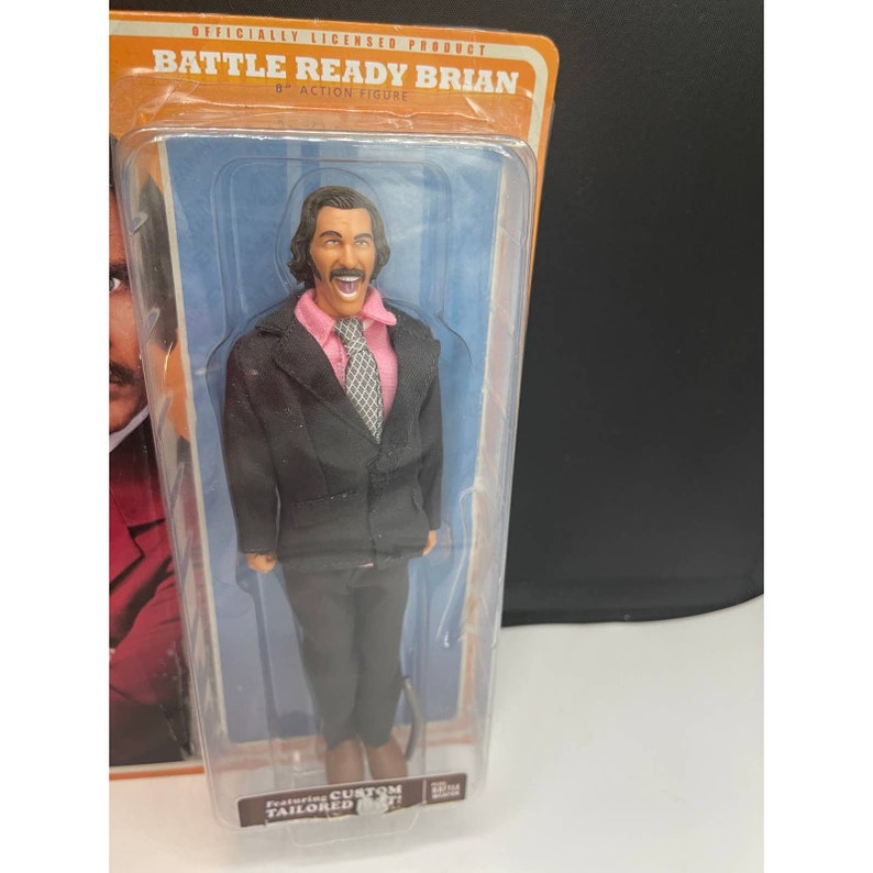 Battle Ready Brian Anchorman Legend of Ron Burgundy Character Figure - Etsy