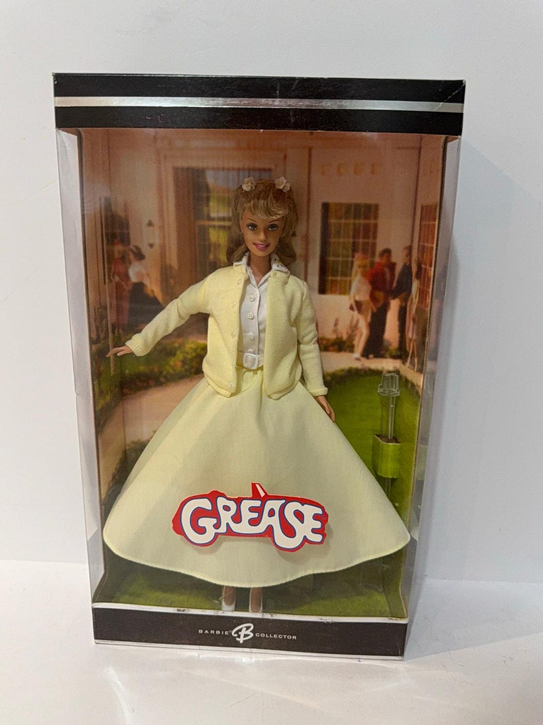 Grease Barbie Doll Sandy Yellow Dress Vintage 2004 Mattel #C4773 NRFB ...