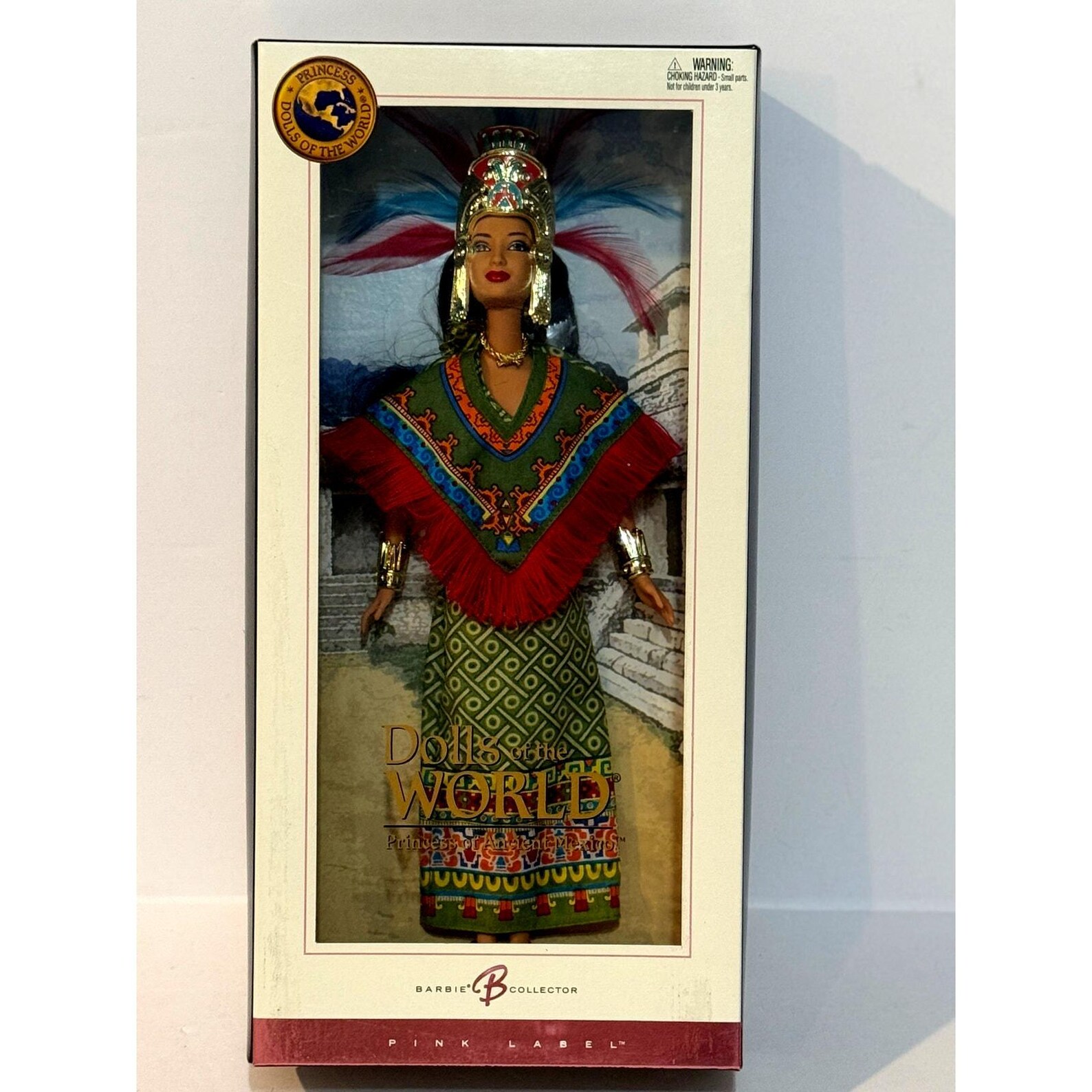 Barbie Princess of Ancient Mexico Dolls of the World Pink Label - Etsy