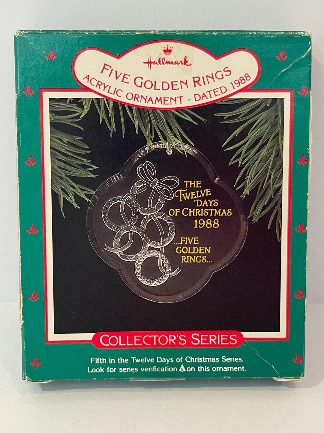 Hallmark Five Golden Rings Ornament 1988 Collector's Series - Etsy