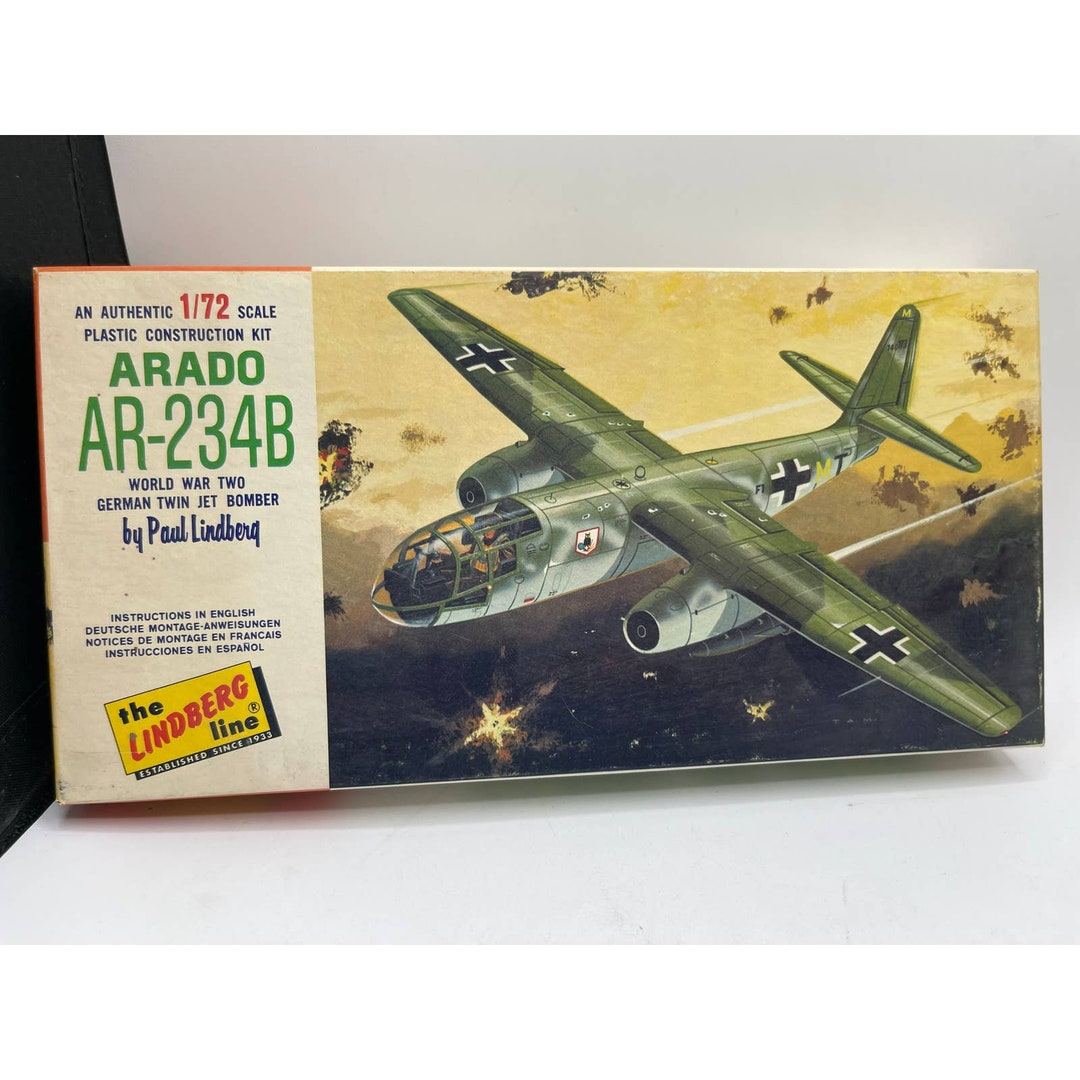 The Lindberg Line Arado AR-234B Model Kit 1:72 090821DMT2 - Etsy