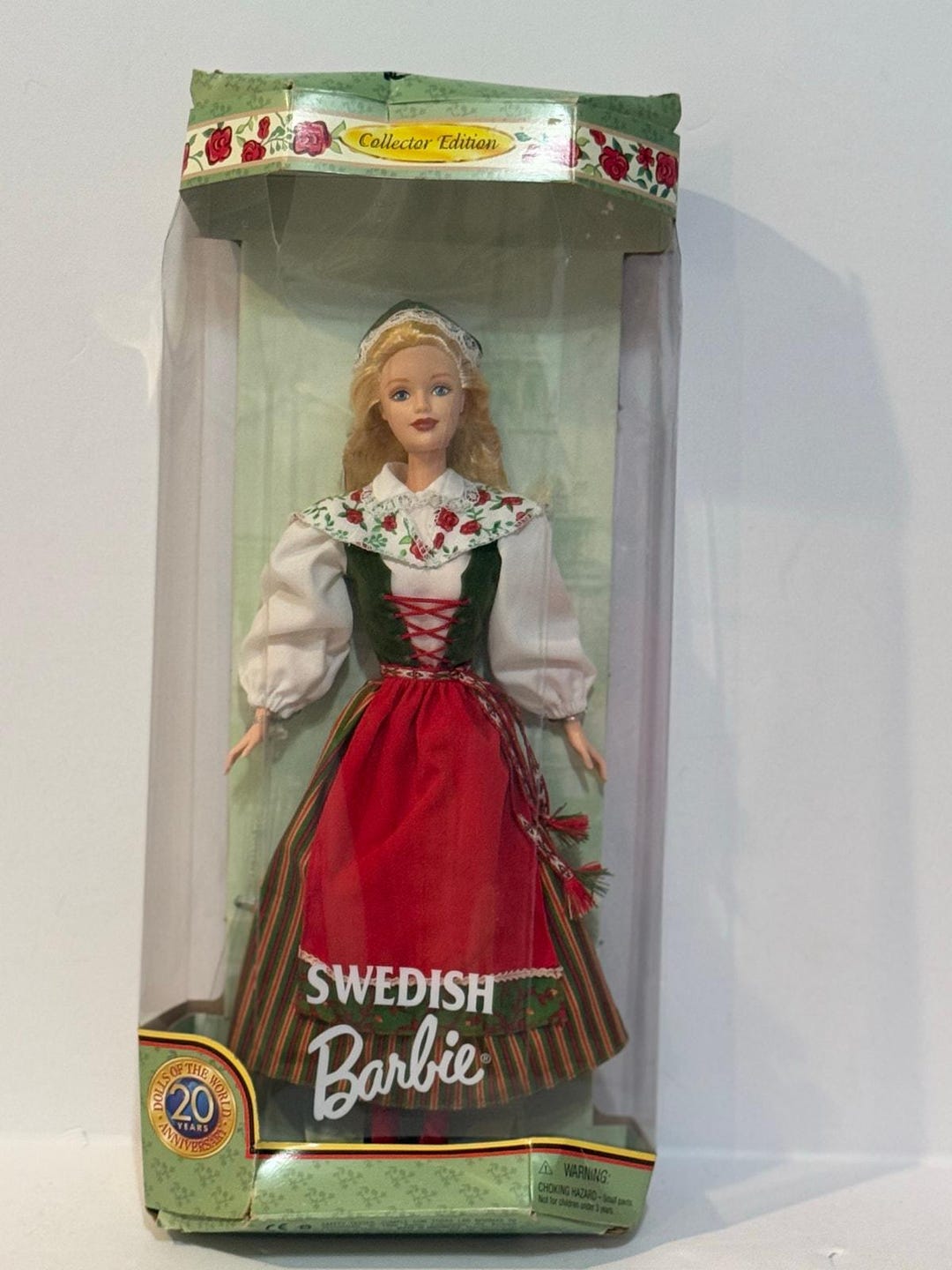 Swedish Barbie Dolls of the World Collector Edition Sweden 1999 Mattel ...