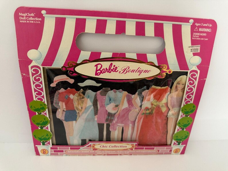 Barbie Paper Dolls Magnetic Dolls Magicloth Collection -lot of 3 - Etsy