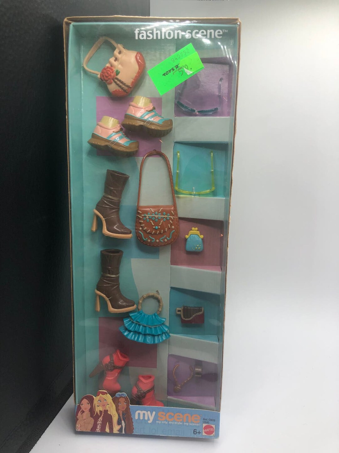 My Scene Fashion Accessory Set Boots and Purses 2003 - Etsy