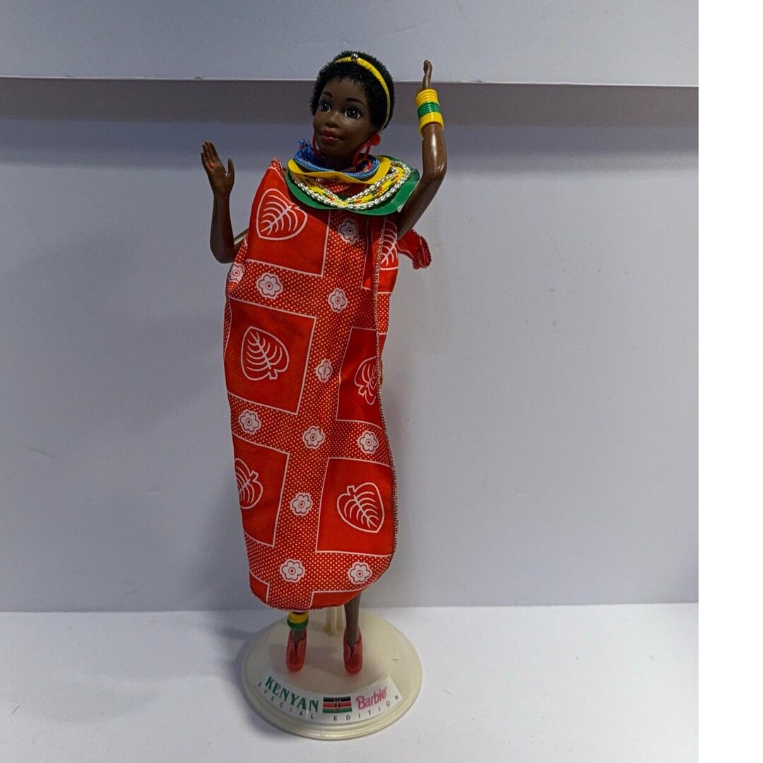 Kenyan Barbie Doll Dolls of the World Collection #11181 SE 1993 Mattel ...