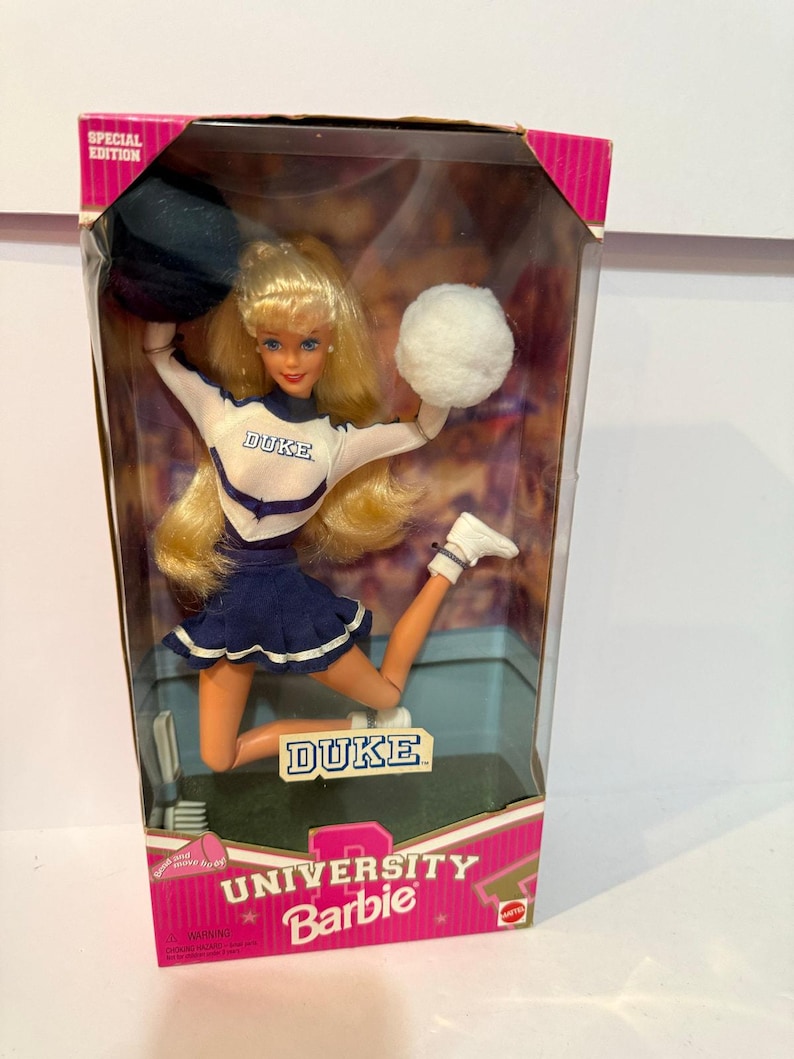 Barbie Duke University Cheerleader Doll NRFB Special Edition - Etsy
