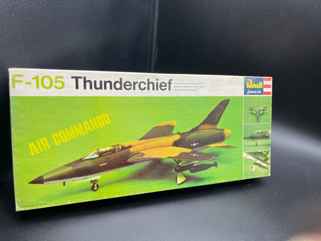 Revell F-105 Thunderchief Air Commando H-231:100 - Etsy