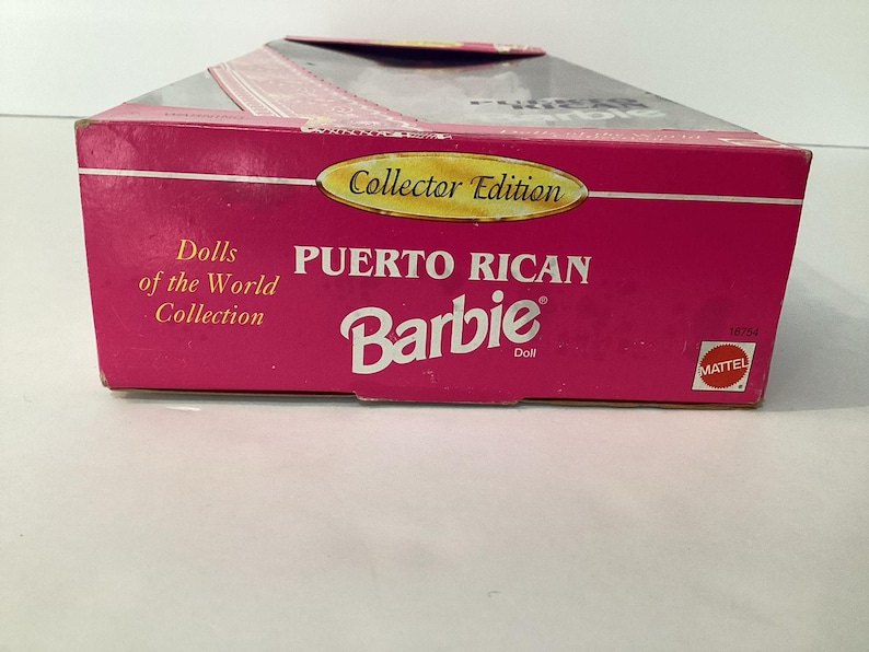 Barbie Puerto Rican Dolls of the World 16754 Collectors Edition 1996 ...