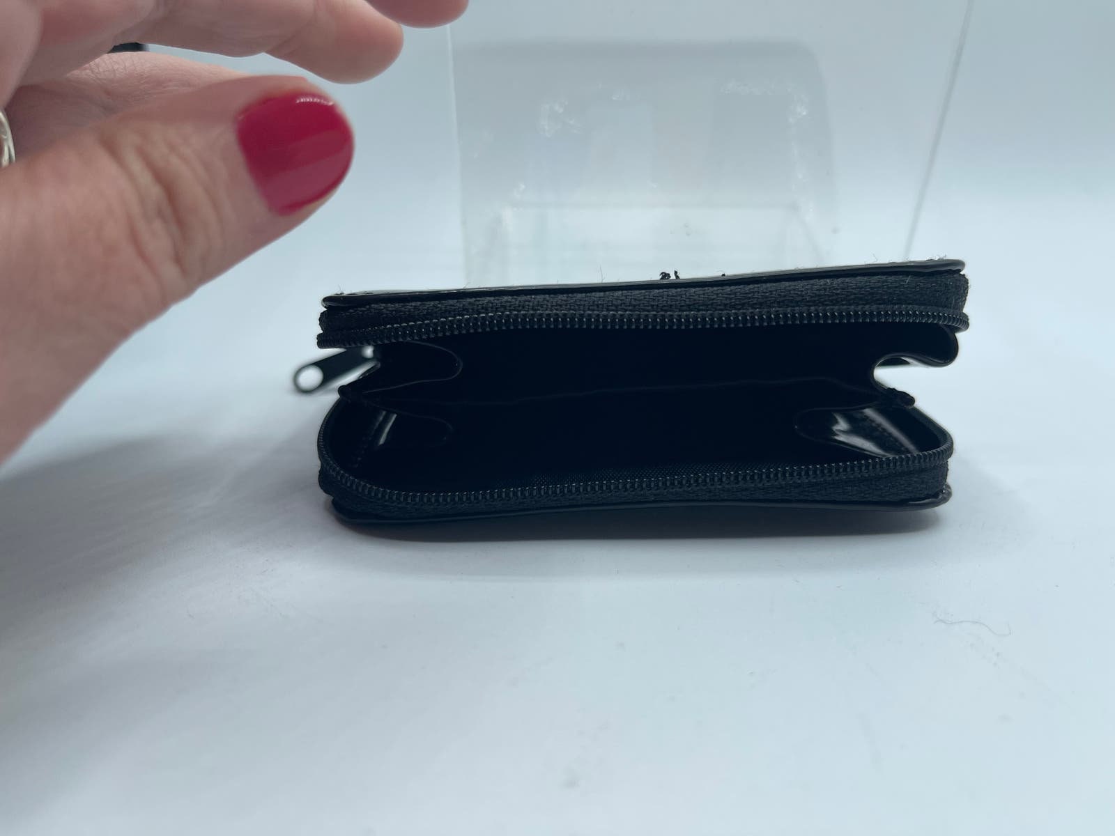 Vintage Black Vinyl Barbie Zipper Coin Purse Wallet - Etsy