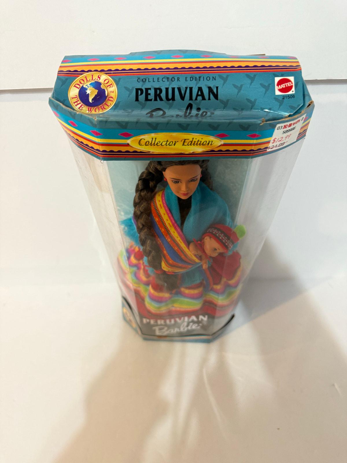 Barbie Peruvian Dolls of the World Collector Edition 1998 - Etsy