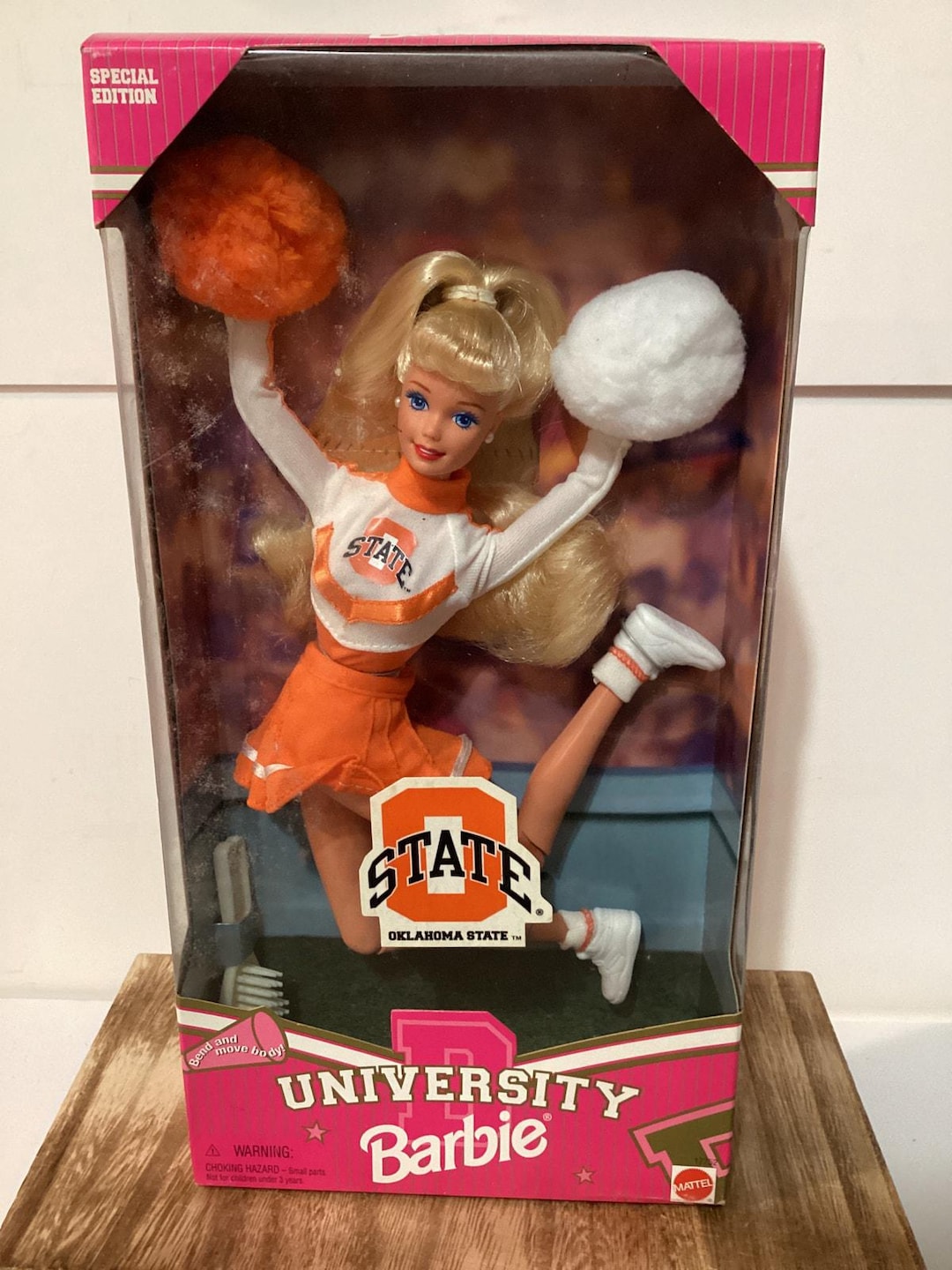University Barbie North Carolina State Doll Special Edition 1996 - Etsy