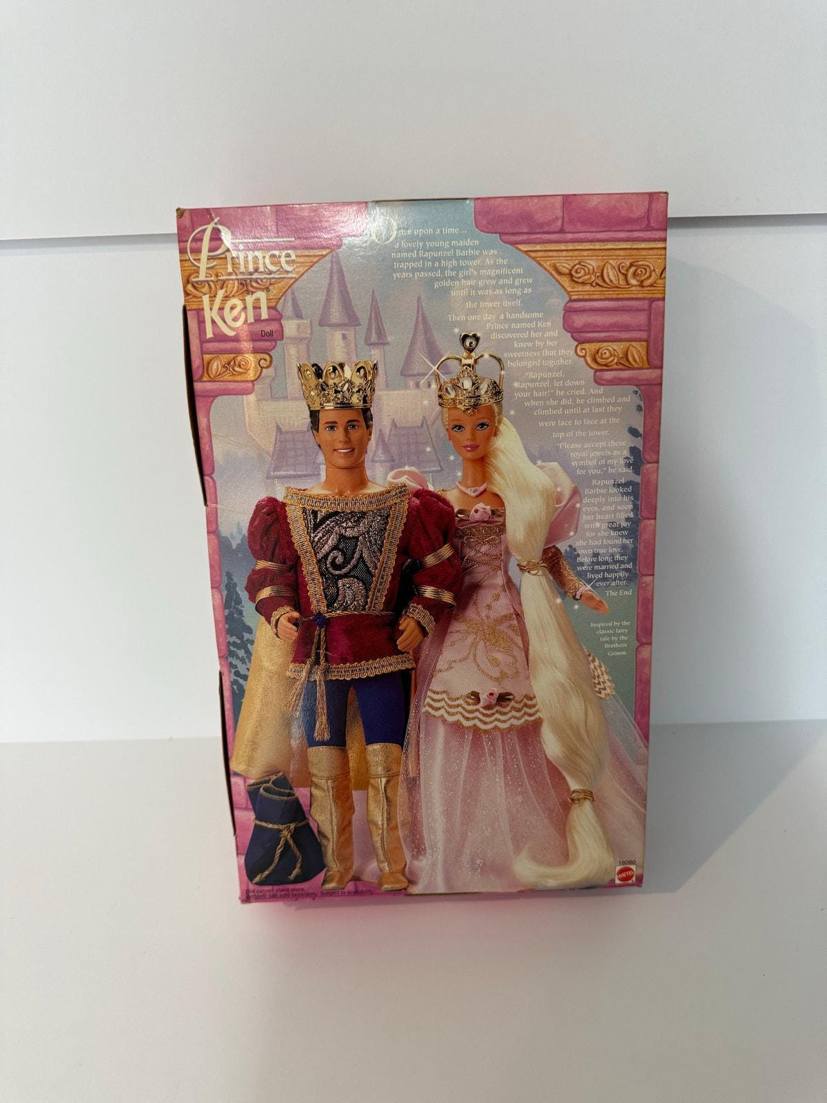 Vintage Barbie Rapunzel Prince Ken Doll 1997 Mattel 18080 NRFB - Etsy