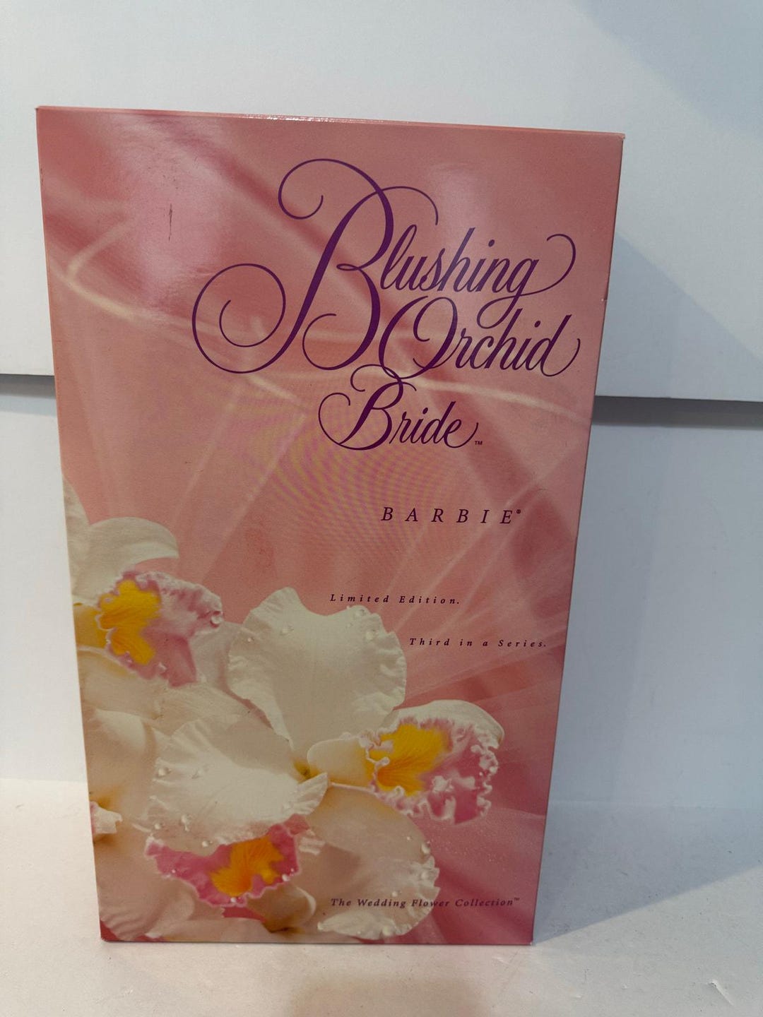 1997 Barbie Blushing Orchid Bride, Wedding Flower Collection Mattel ...