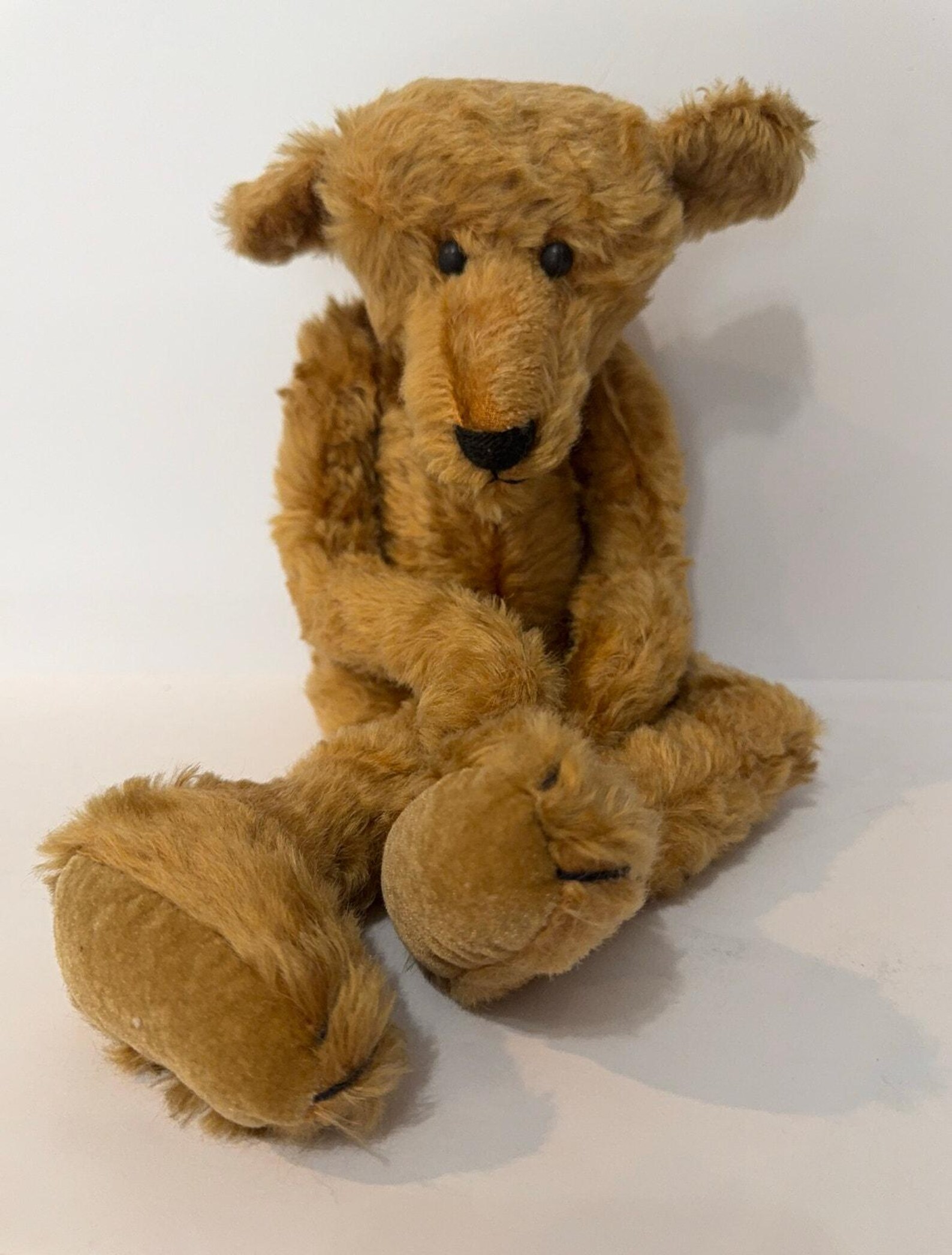 Vintage Bearly There Teddy Bear Mr Everything Linda Spiegel Jointed - Etsy