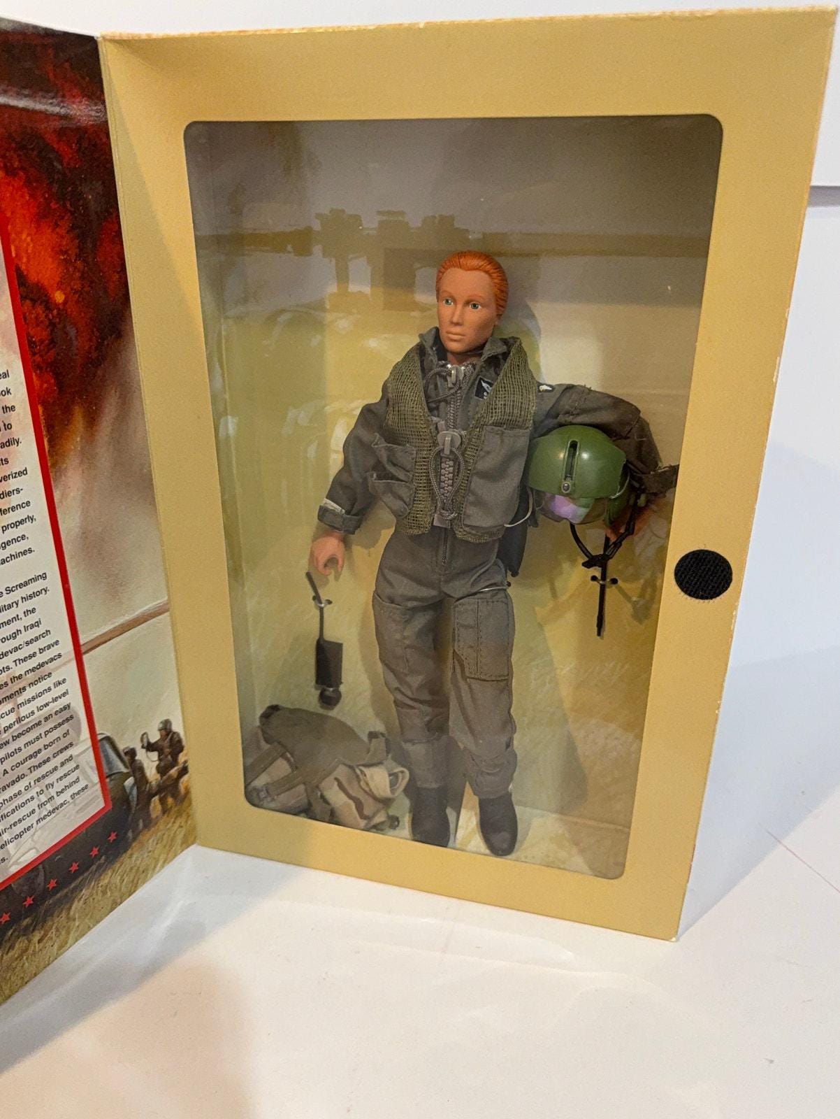 GI Joe Female US Army Helicopter Pilot Classic Collection 1997-blonde ...