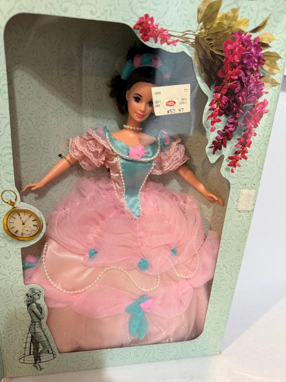 1850's Southern Belle Barbie the Great Eras Vintage 1993 NRFB - Etsy
