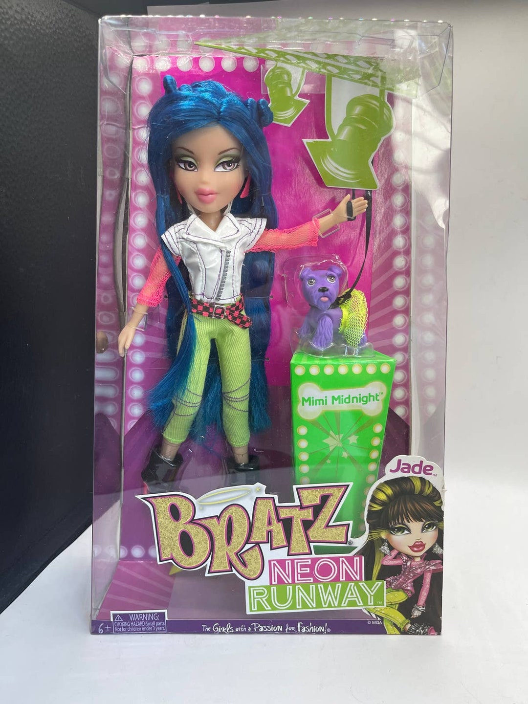 BRATZ Neon Runway JADE & MIMI Midnight 2011 - Etsy