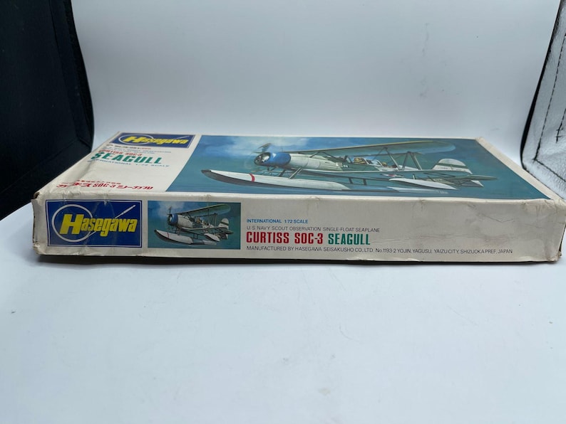 Hasegawa 1:72 Curtiss SOC-3 Seagull Plastic Model Kit - Etsy
