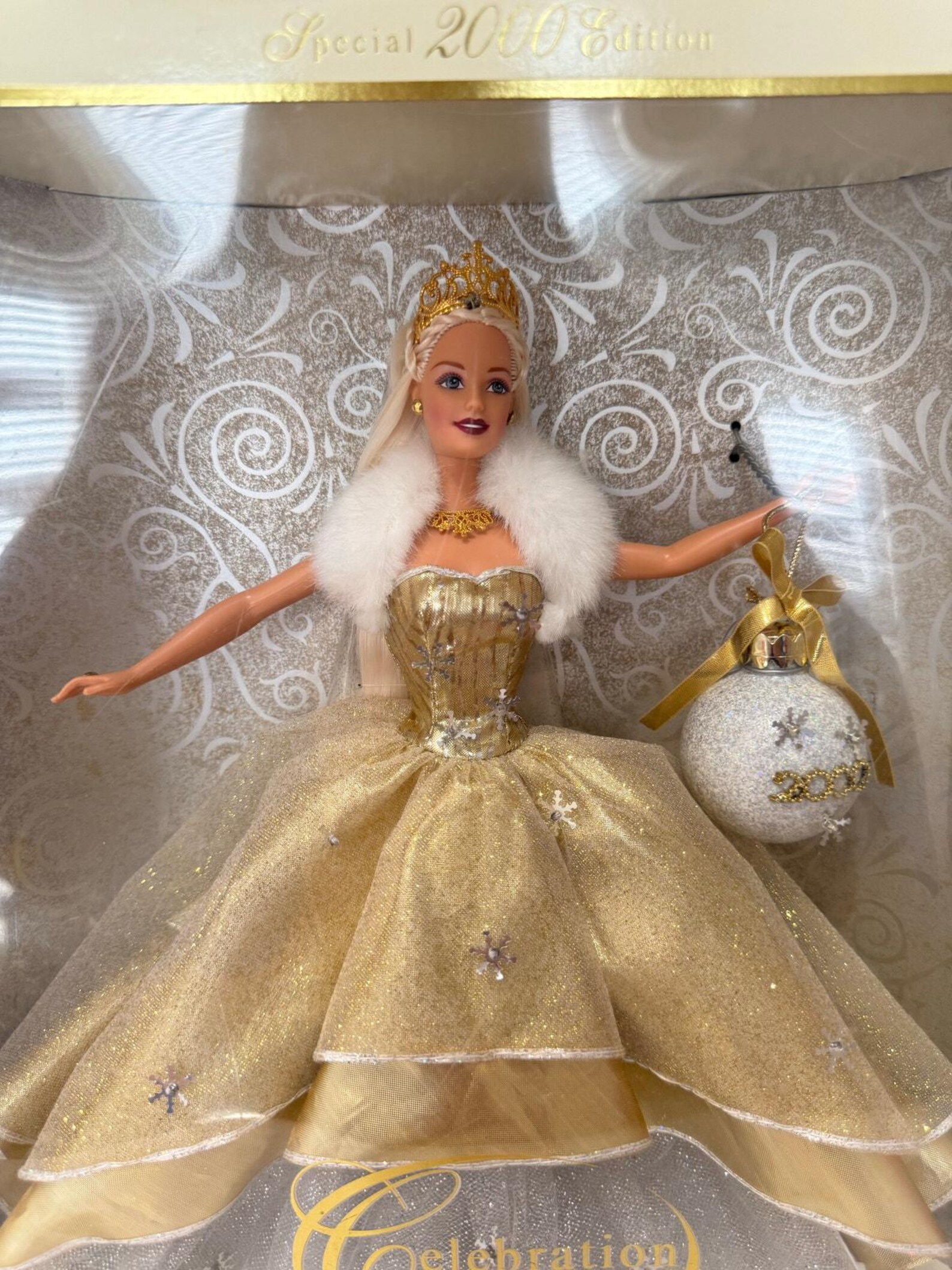 Celebration Barbie Special 2000 Edition Doll in Gold Dress With ...