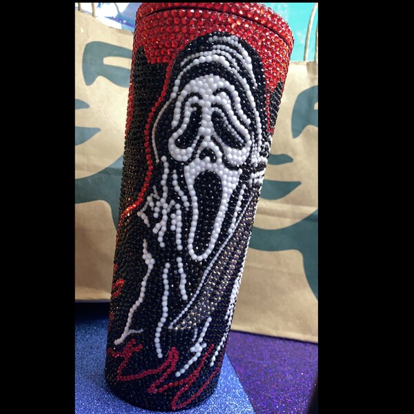 Bedazzled Cup Horror - Etsy