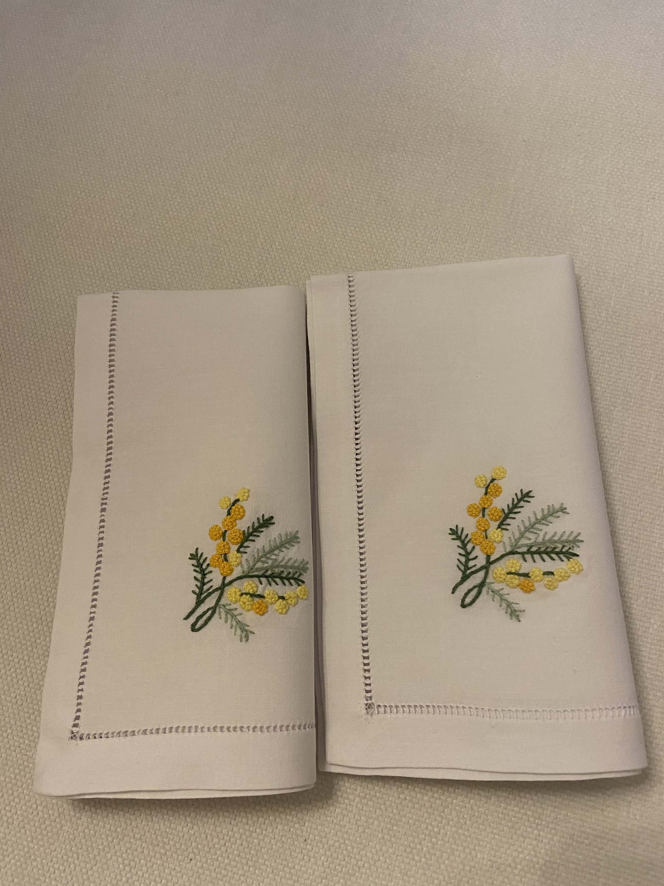 Hand-embroidery Napkins - Etsy