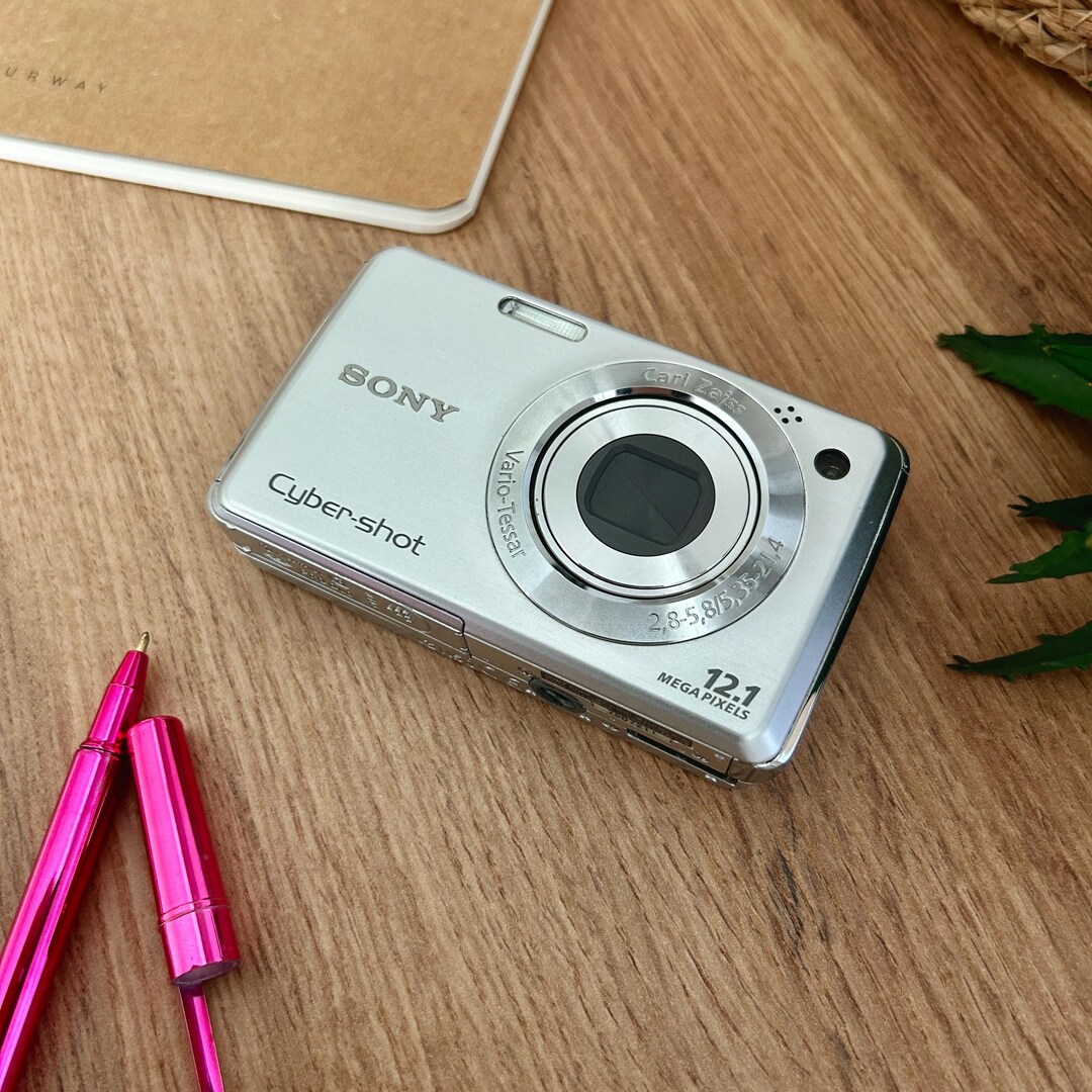 Sony Cybershot DSC-W220 12.1MP Digital Camera With Battery Charger ...
