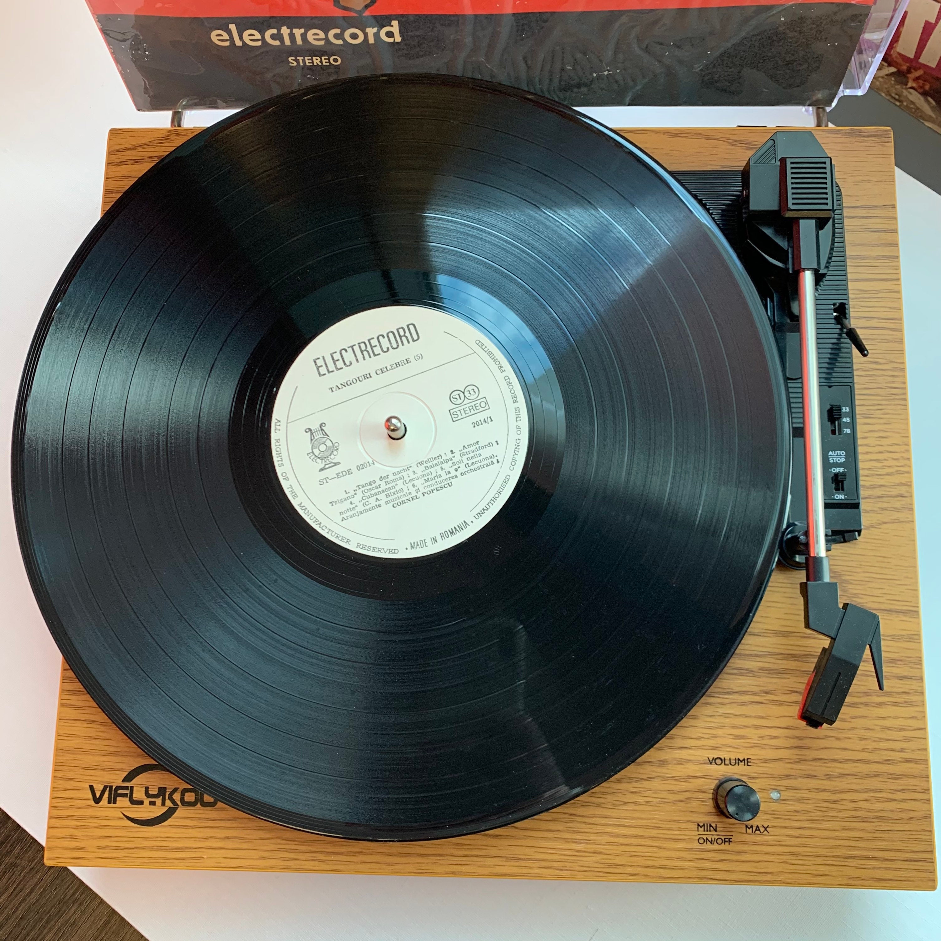Vintage Tango Vinyl/Tangouri Celebre 5 Rumänien Vinyl Schallplatte ...