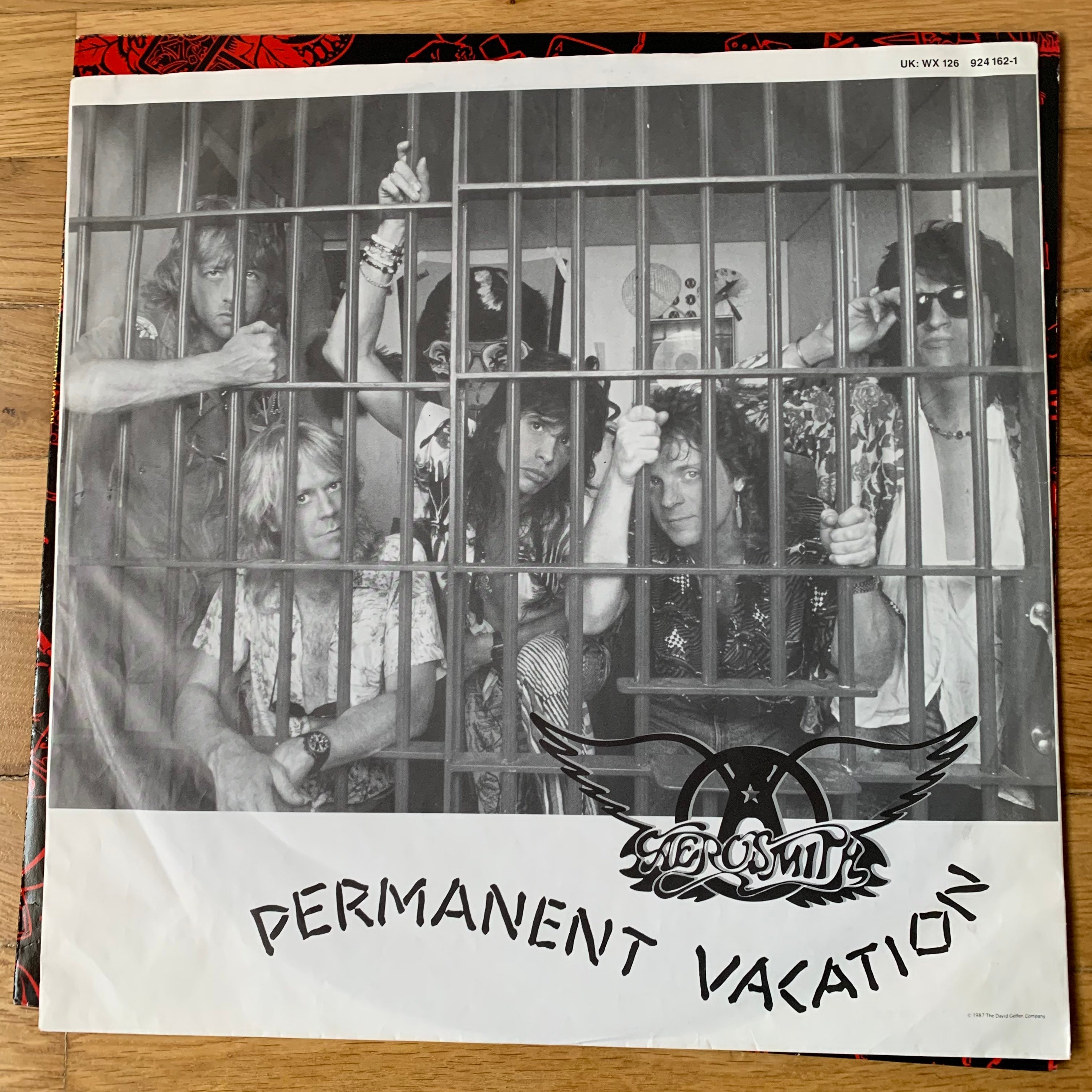 1987 Vintage Aerosmith Permanent Vacation Vinyl Record - Etsy