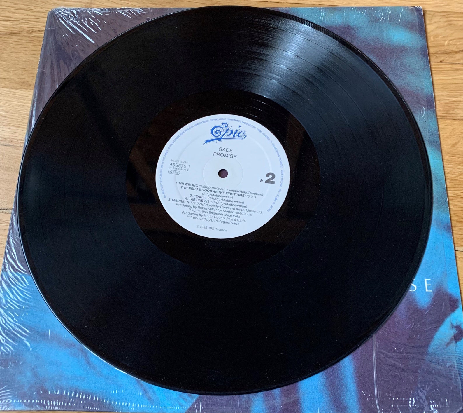 1985 Sade - Promise Vinyl Record/pop Vinyl/ Vintage 80’s Vinyl/ LP ...