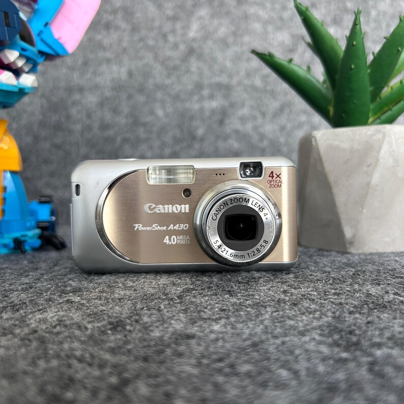 Compact Digital Camera/canon Powershot A430 4MP Digital Camera With 4X ...