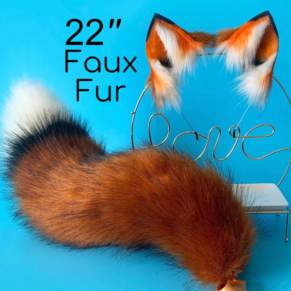 Fake Fox Tail - Etsy