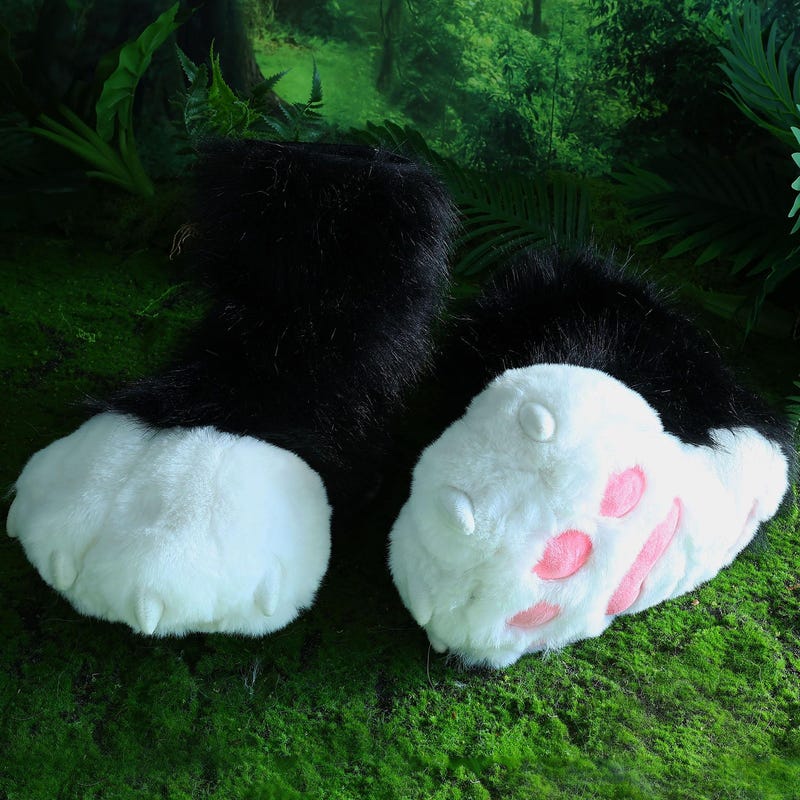 Furry Feet Paws - Etsy