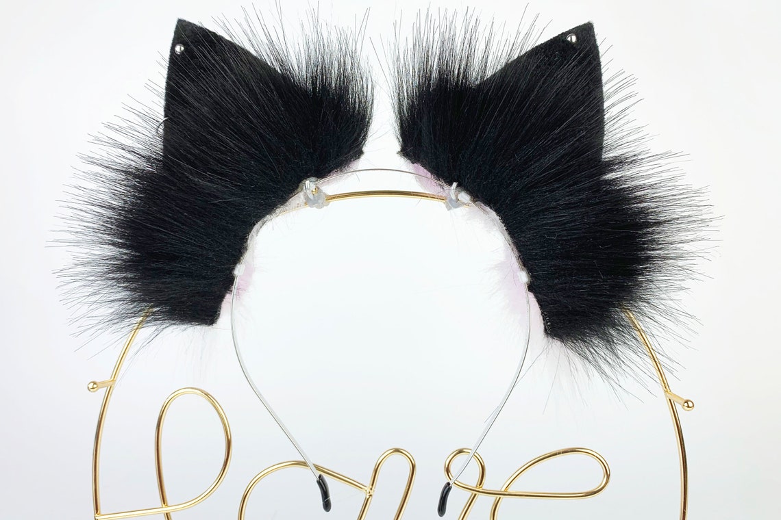 Fox Ear and Tail Set Faux Fur Ear Wolf Tail and Ear Set Anime - Etsy