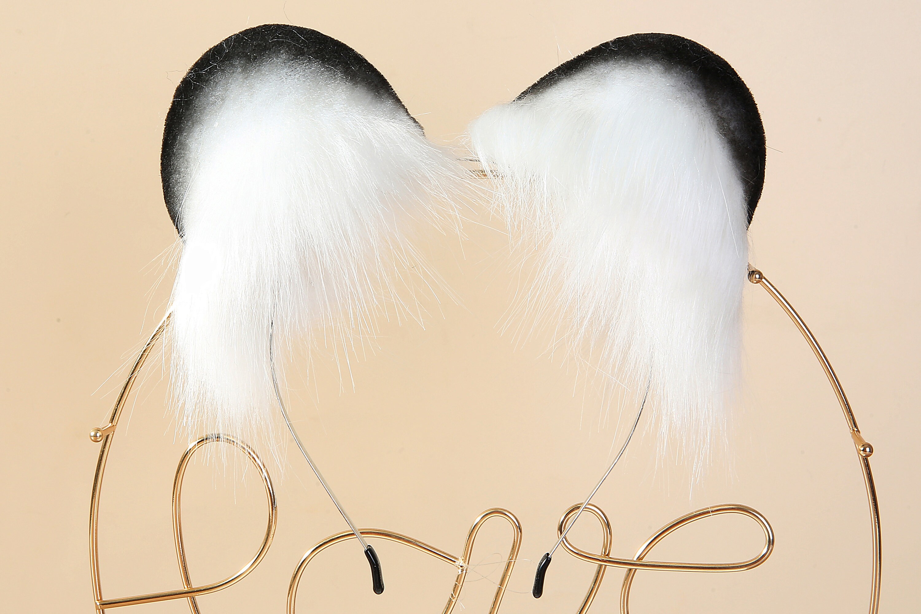 White Snow Leopard Ear and Tail Plug Set Snow Leopard Tail - Etsy