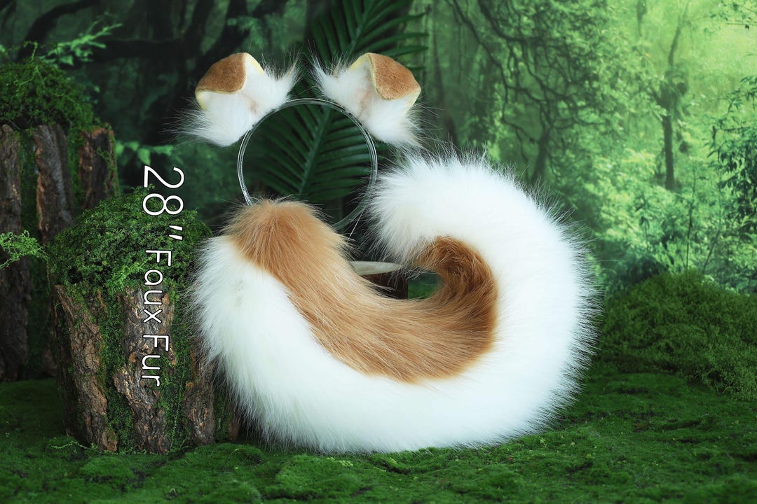 Shepherd Dog Tail and Ear Set Shiba Inu Dog Ear and Tail Set Dog Tail ...