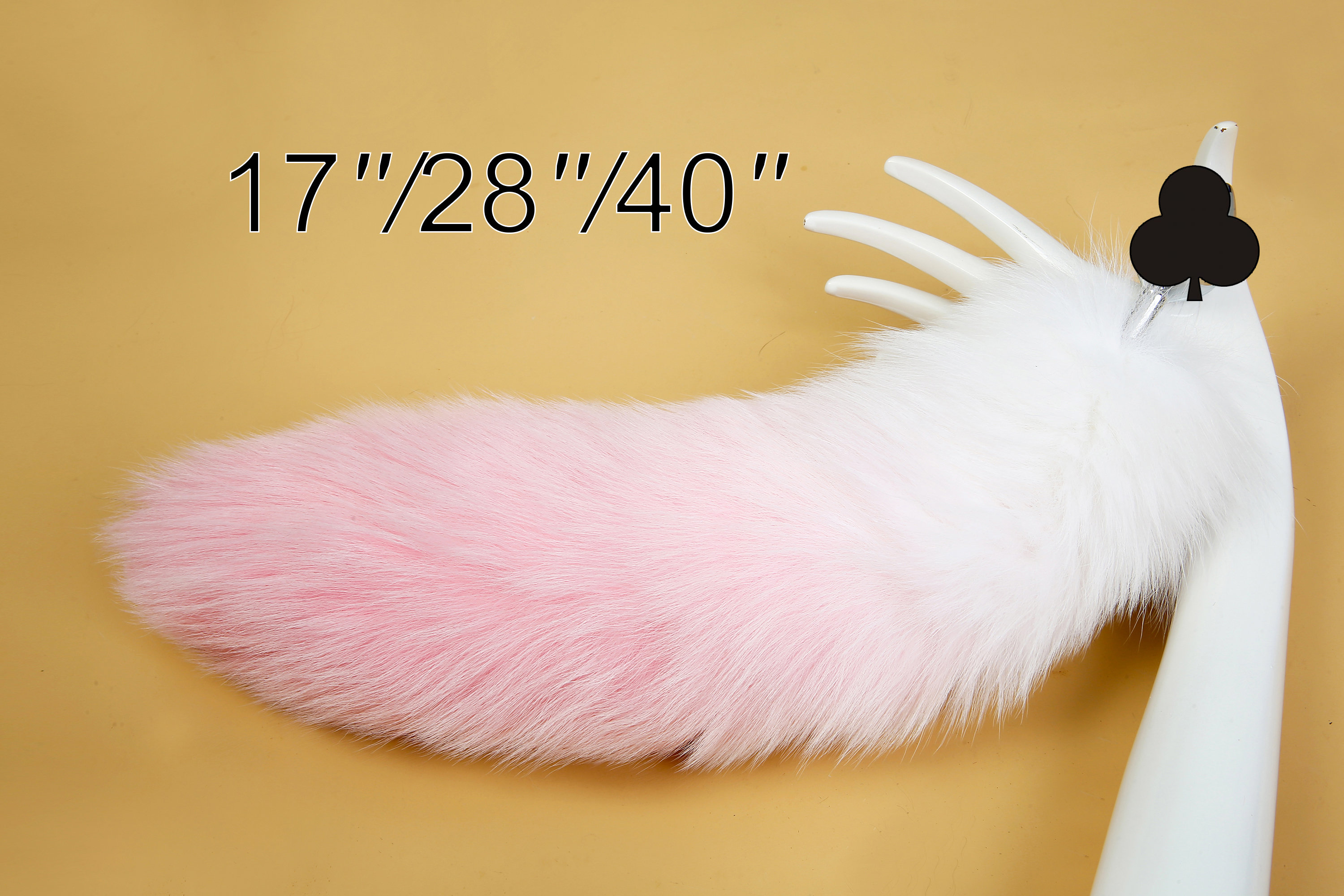 Pink White Fox Tail Butt Plug Fox Tail Plug Wolf Tail Plug - Etsy