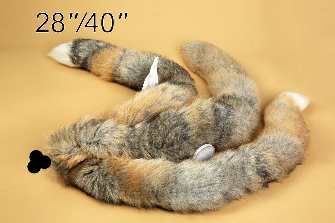 3 Tailed Kitsune Tail Cosplay 3 Tailed Fox Tail Bdsm Fox Tail Cosplay ...