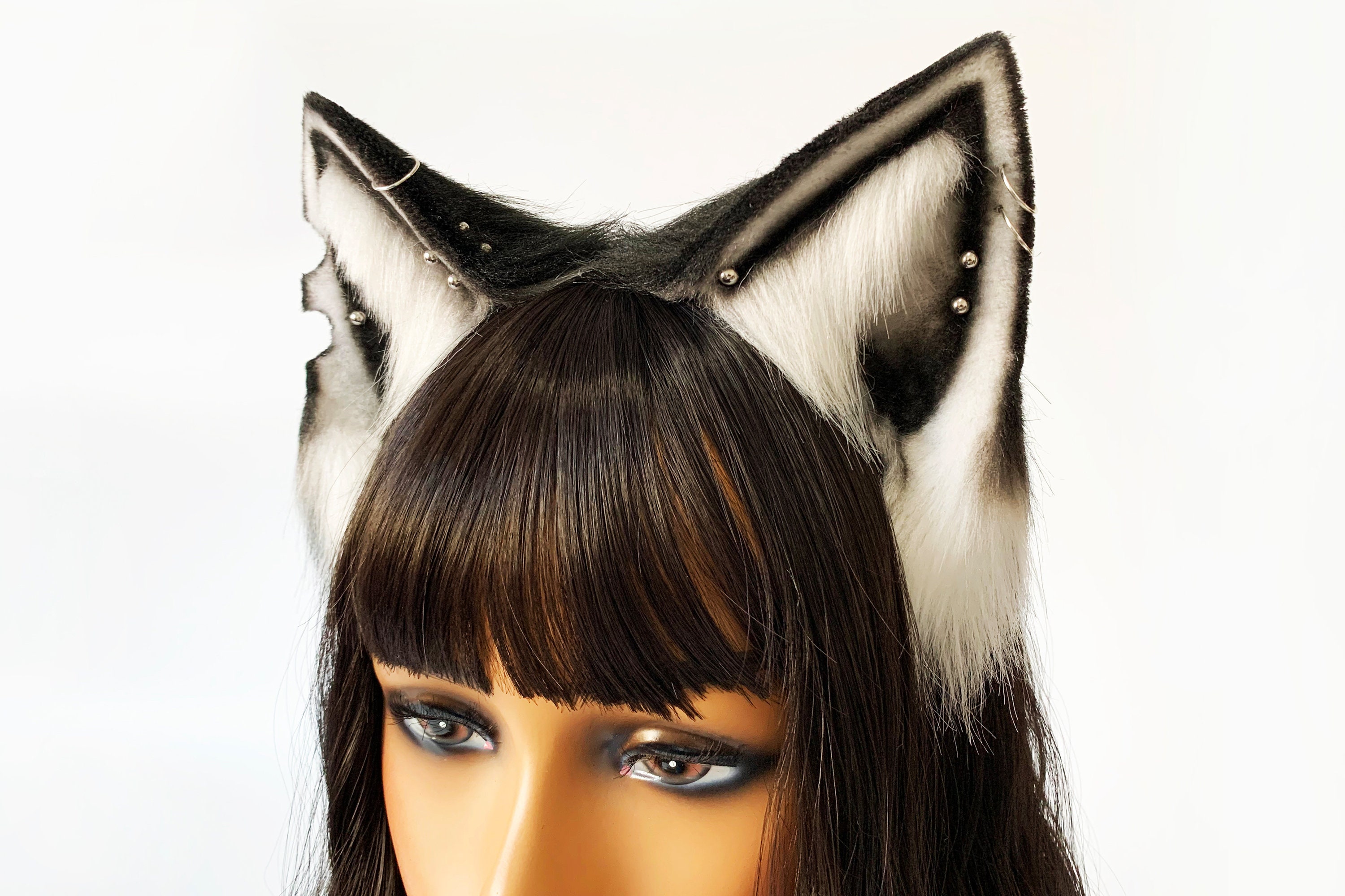 Realistic Faux Fur Fox Ear Headband Cosplay Wolf Ear Headband - Etsy