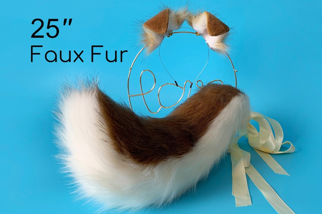 Shepherd Dog Tail and Ear Set Shiba Inu Dog Ear and Tail Set Dog Tail ...