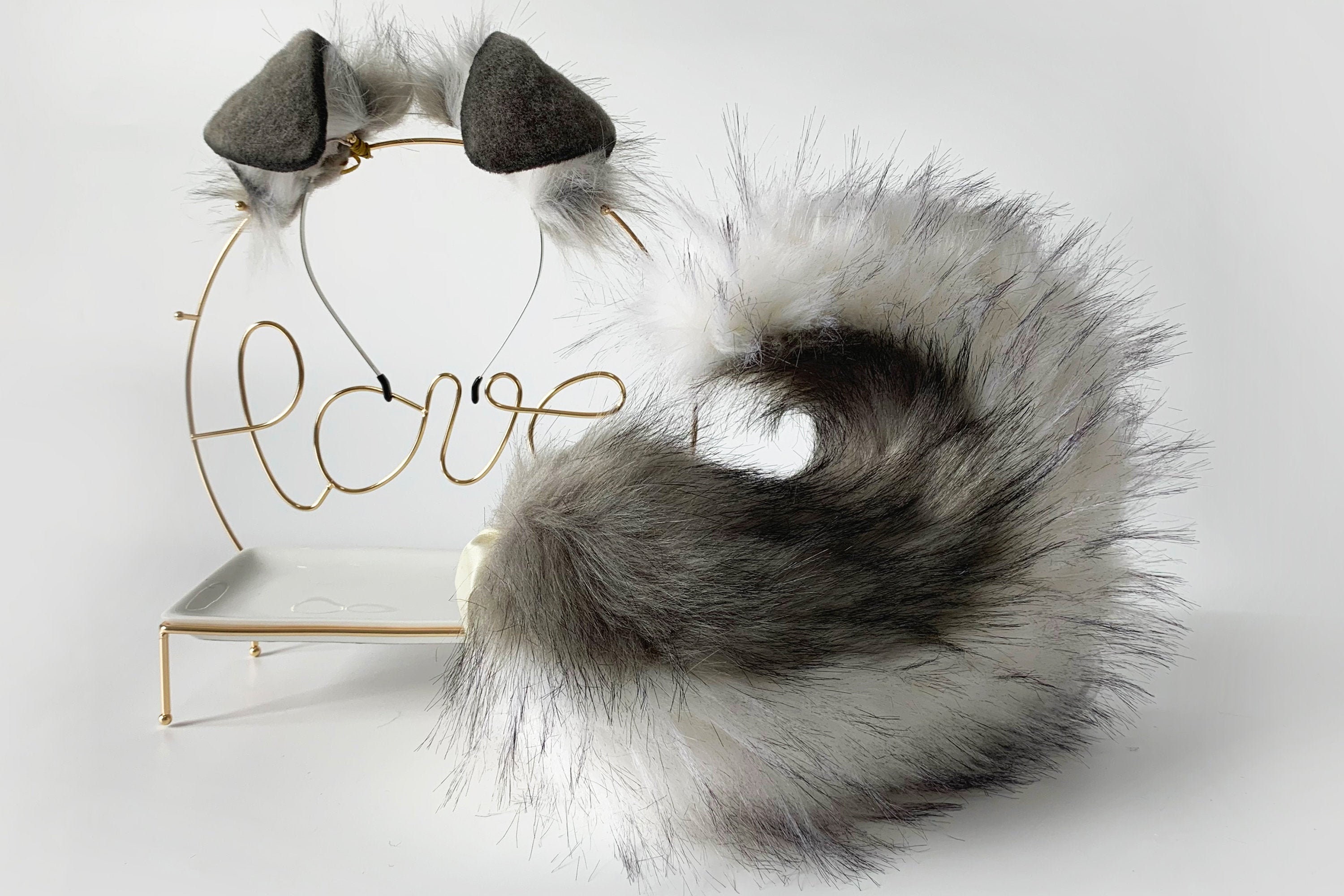 Shepherd Dog Tail and Ear Set Dog Ear and Tail Set Dog Tail - Etsy