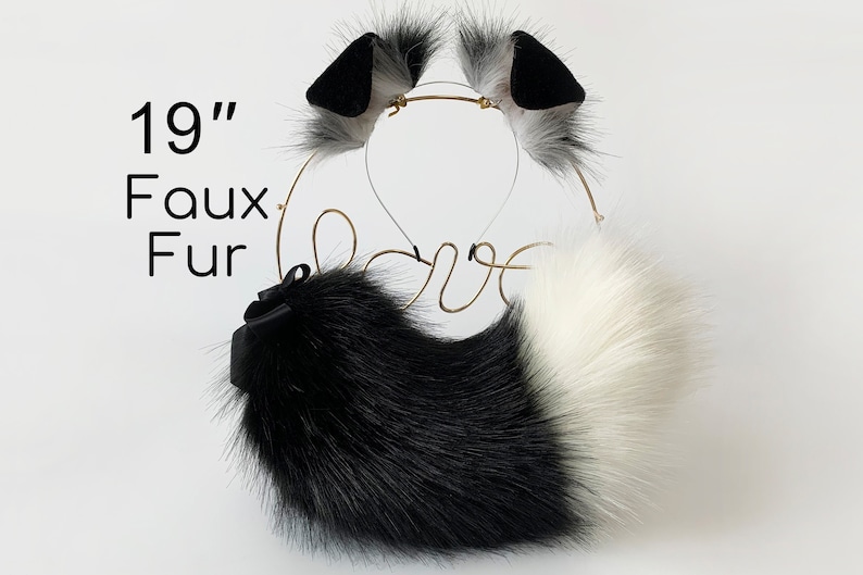 Shepherd Dog Tail and Ear Set Shiba Inu Dog Ear and Tail Set Dog Tail ...