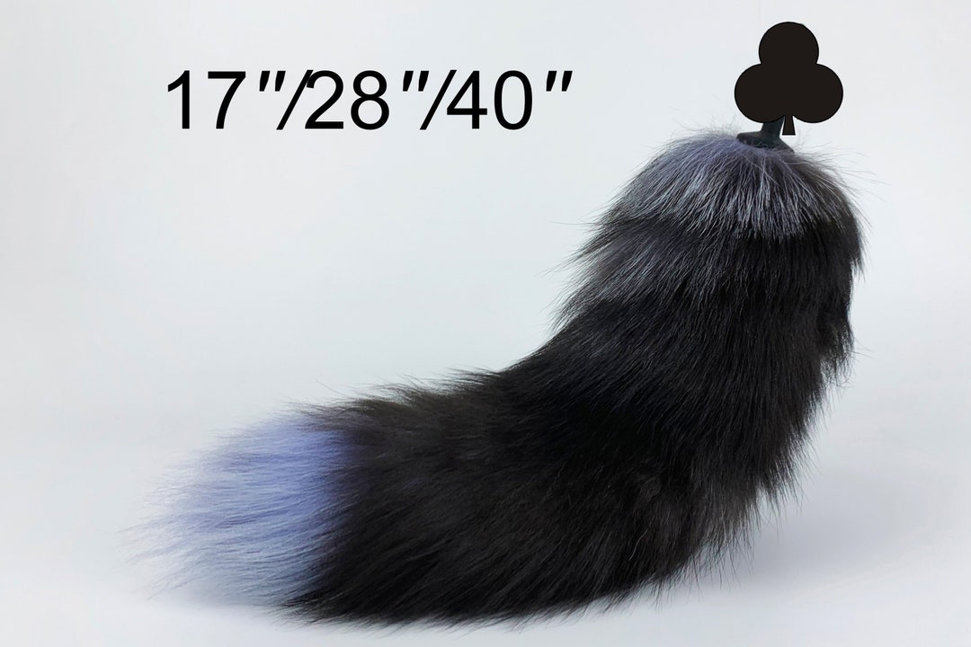 Real Fur Fox Tail Plug Fox Tail Butt Plug Wolf Tail Plug Anal - Etsy Canada