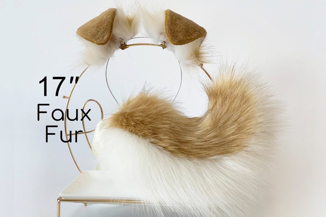 Shepherd Dog Tail and Ear Set Shiba Inu Dog Ear and Tail Set Dog Tail ...