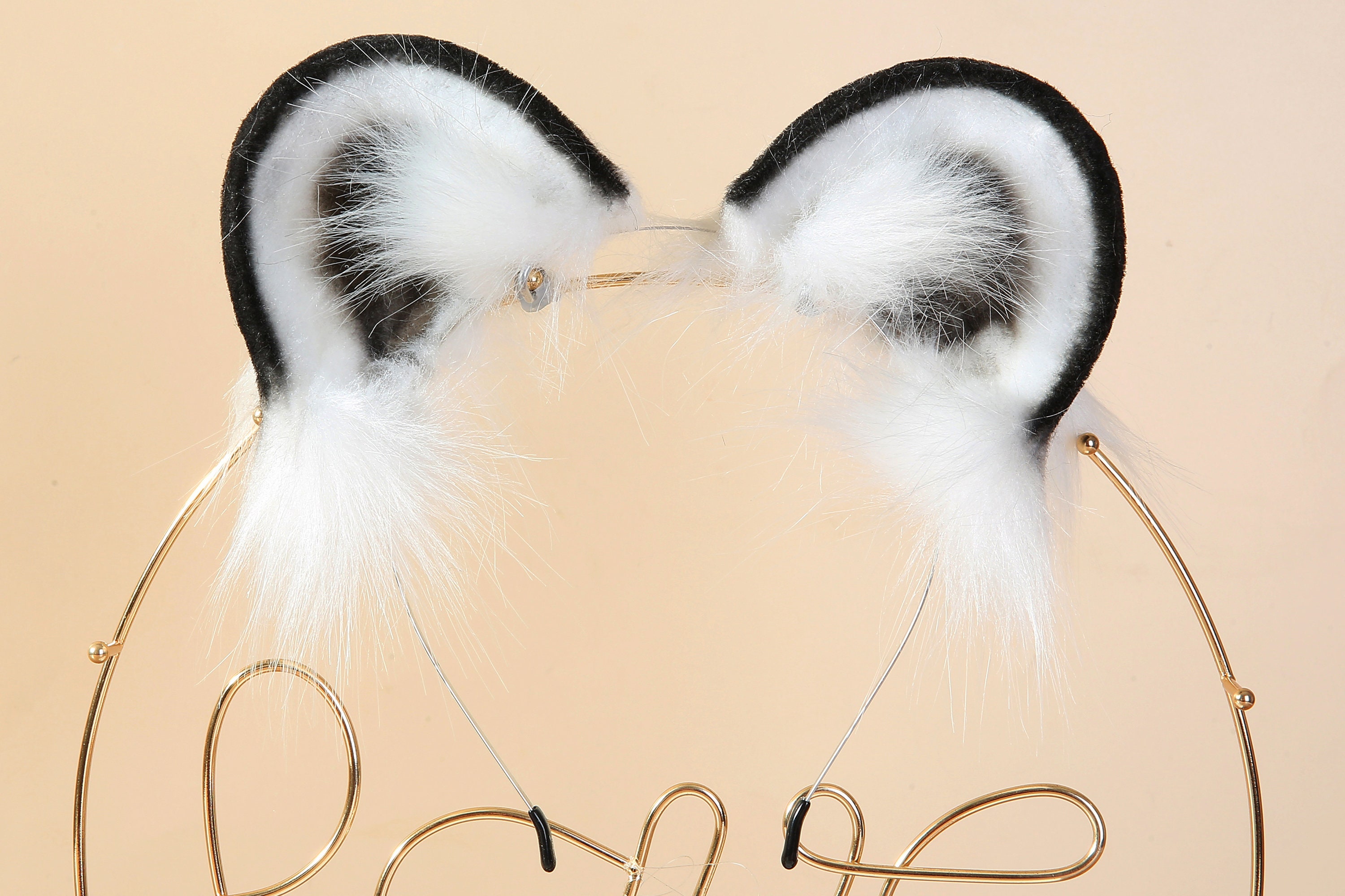 White Snow Leopard Ear and Tail Plug Set Snow Leopard Tail - Etsy